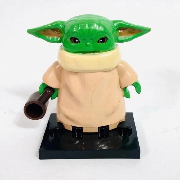 Toys | Mandalorian Baby Yoda Grogu Minifigure Toy | Poshmark